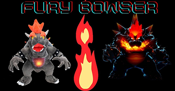 Plush Bowser - Hug your plushie